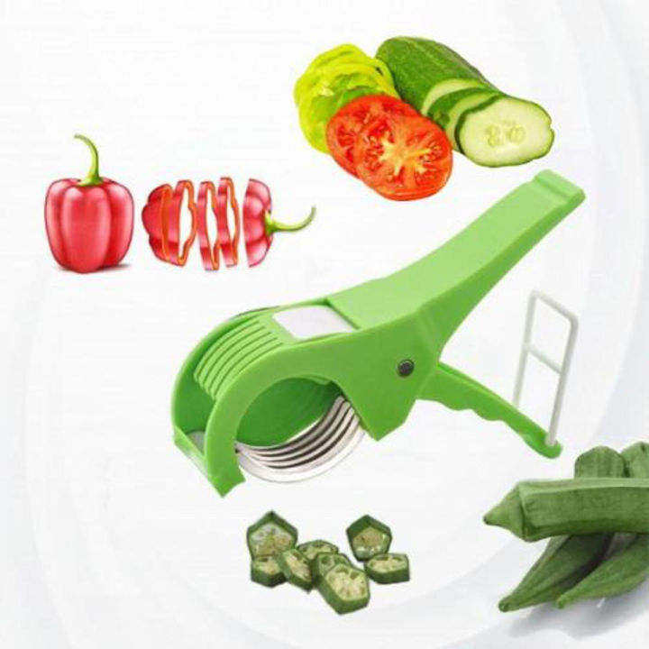 Multi Vegetable Cutter 5 Blade Vegetable & Fruits Cutter & Slicer ...