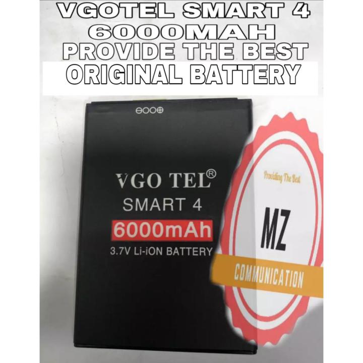 SMART 4 BATTERY FOR VGO TEL SMART4 WITH 6000MAH CAPACITY BRAND NEW ...