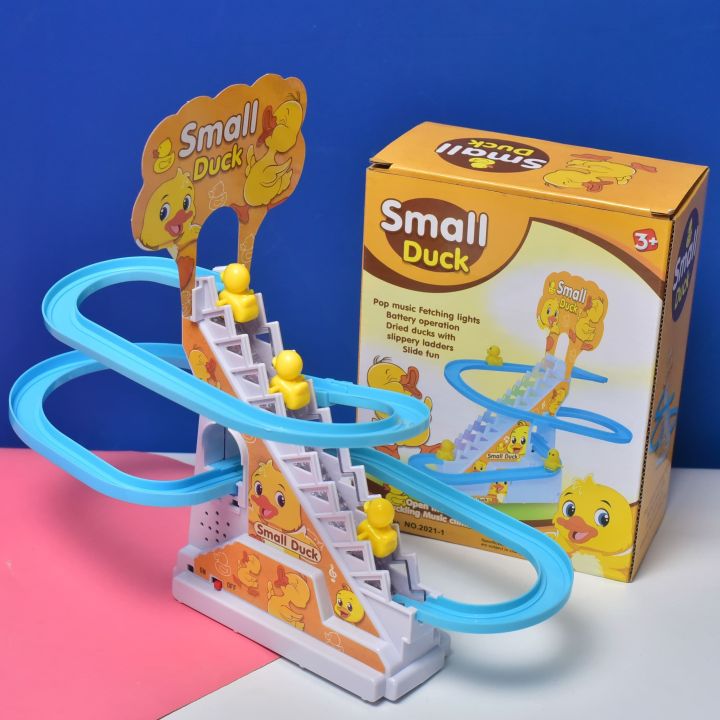 Sliding Duck Track Toy with Lighting and Music Cell Operated High ...