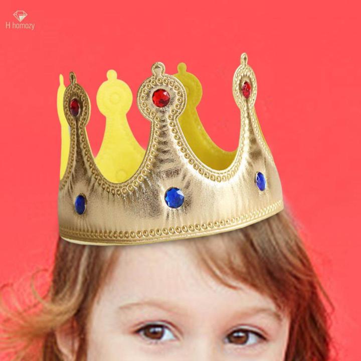 King Crown Children Decorations Crown for Costume Photo Props Carnival ...