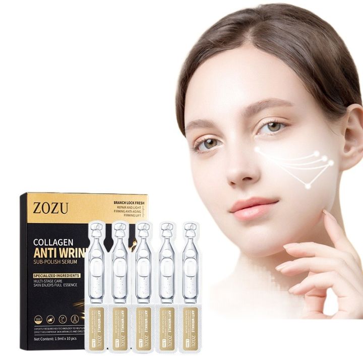 Zozu Collagen Anti Freckle Wrinkle Whitening Moisturizing Face Serum