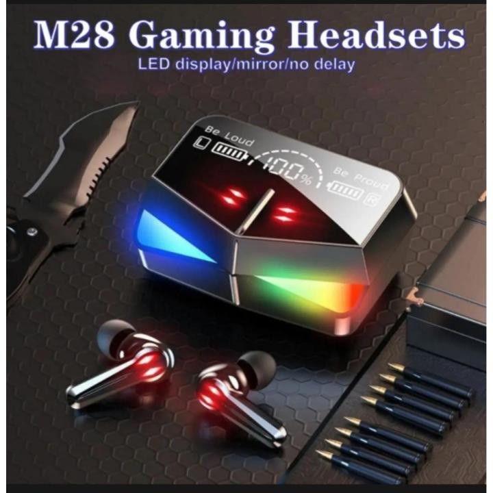 Original M28 TWS Wireless Gaming Air Pods With Super Sound & High ...