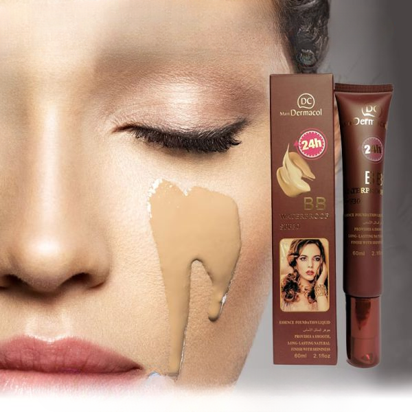 Derma BB Waterproof Cream Foundation 60ml | Daraz.pk