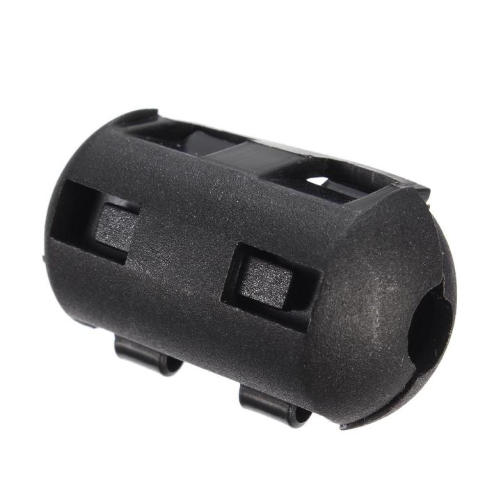 Black Tools DIY Cable Wire Snap Clamp Clip RFI EMI EMC Noise Filters ...
