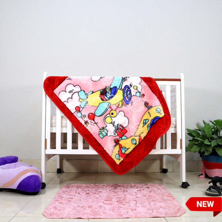 Kitten Cot Baby Blanket Red | Daraz.pk