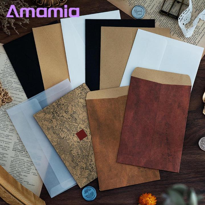 Retro Pattern Envelopes Vintage Envelope Set 10 Pcs Perfect for ...