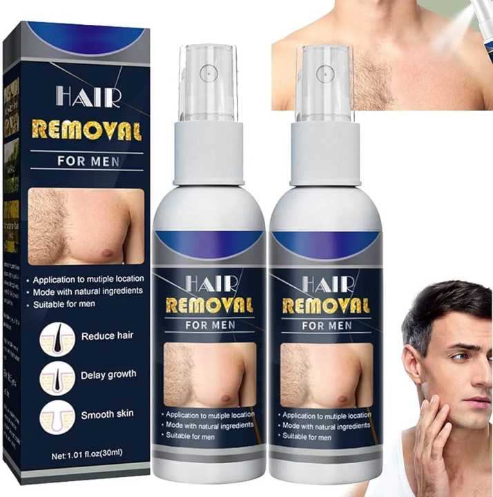 Instant hair removal spray, painless hair remover, smooth skin solution ...