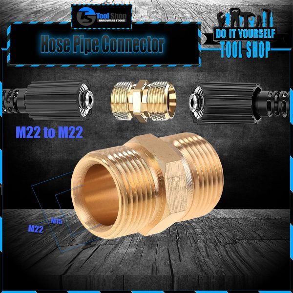 Extension Connector to join M22-15mm To M22 15mm Threaded Pressure ...