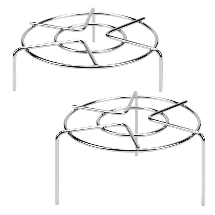 Tall Steam Rack Stand, Heavy Duty Stainless Steel Multifunction Basket ...