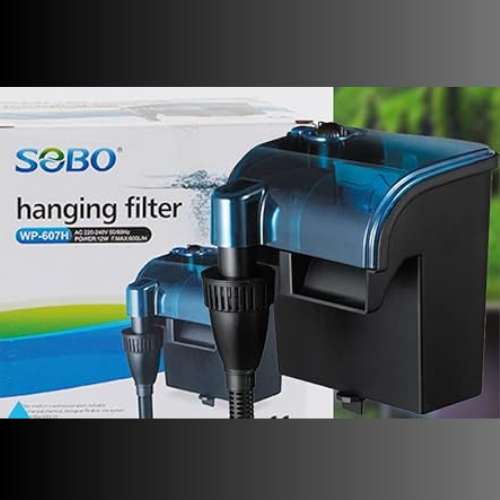 SOBO WP-607H Hang-on-Back Aquarium Filter – Best HOB Filter for 1 to 2 ...