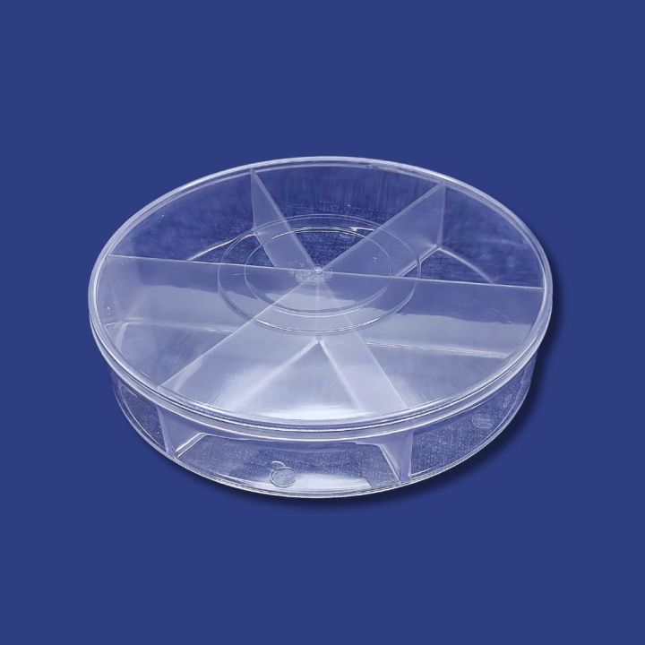 Empty Dry Fruits Gift box 6 Portion Plastic Glass | Daraz.pk