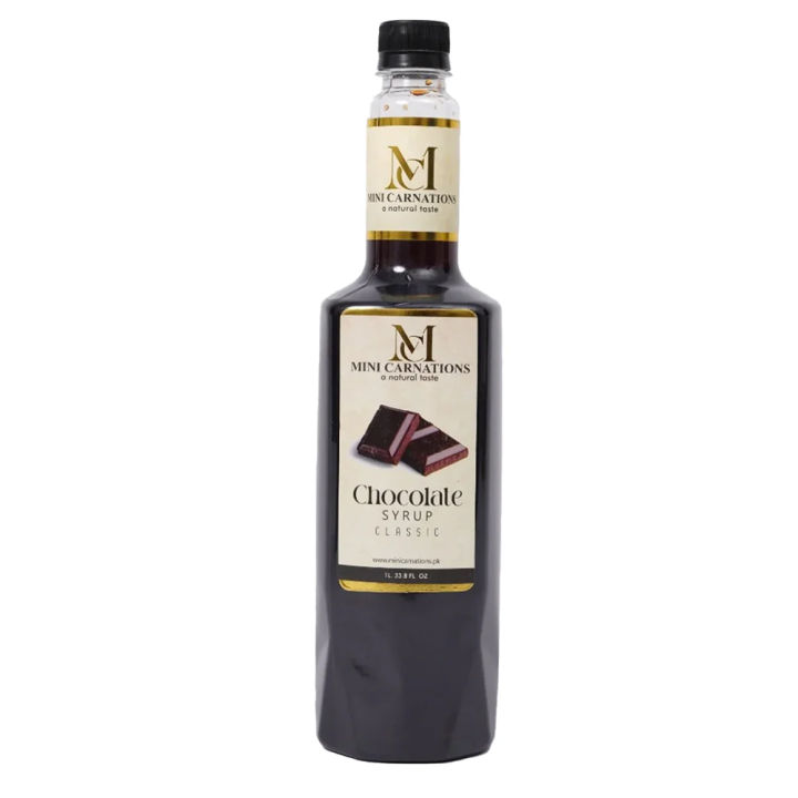 Mini Carnations Chocolate Syrup – Premium Rich Cocoa Drink & Dessert ...