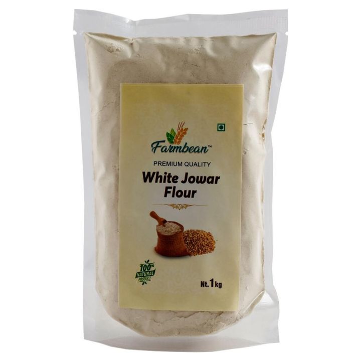 Farmbean Organic Jowar Flour 1Kg | Jawar Ka Atta | Sorghum Flour ...