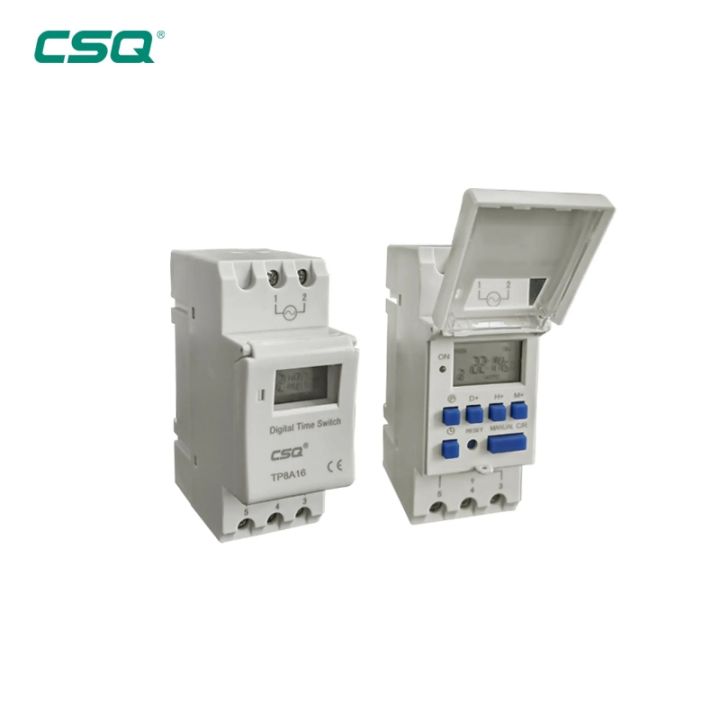ORIGINAL CSQ Electronic Weekly 7 Days Programmable Digital TIME SWITCH Relay Timer Control AC ...