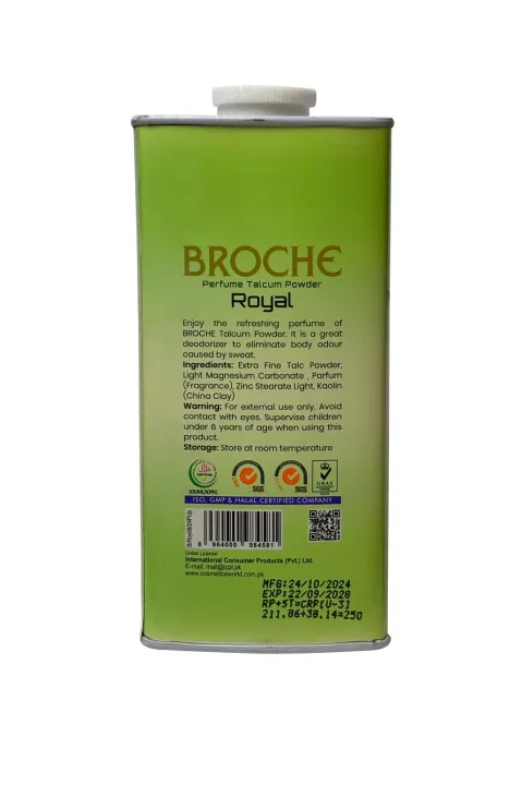 Broche Royal Talcum Powder | Daraz.pk