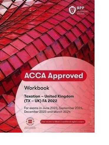BPP ACCA F6 Taxation (TX-UK) FA 2022 Workbook 2023-2024 | Daraz.pk