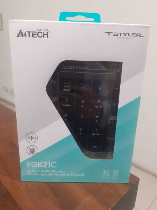 A4 Tech FGK21C 2.4G Wireless Numeric Keypad | Daraz.pk
