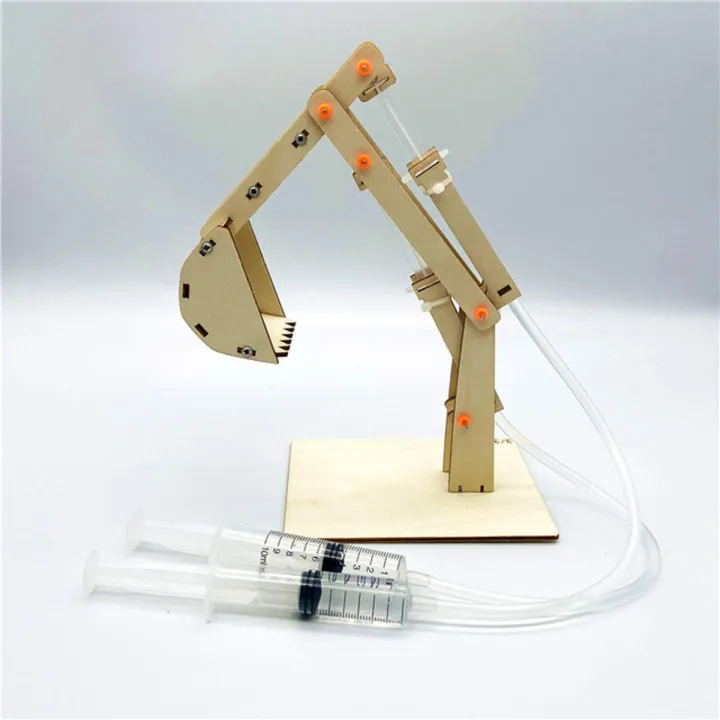 STEM Hydraulic excavator elementary school students science and ...
