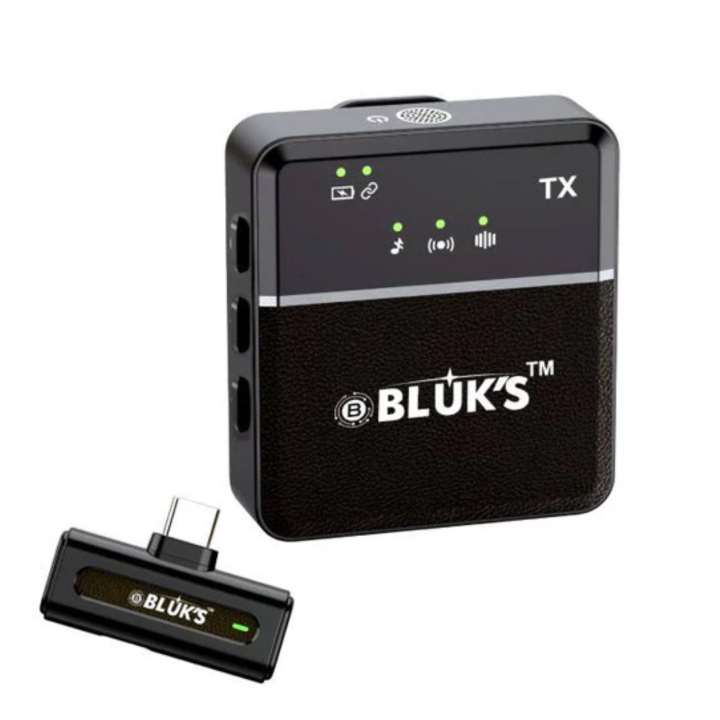 BLUK,S BX-7 Single Mic ANC with IPhone, Type C Connector Professional ...
