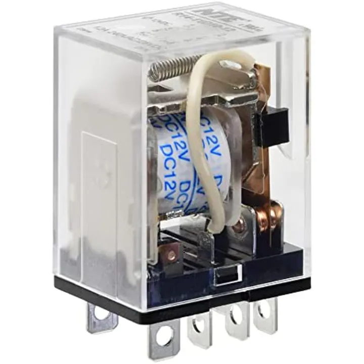 Magnetic DC Relay for TPDT DPDT and QPDT Switch Contact Arrangement, 10 ...