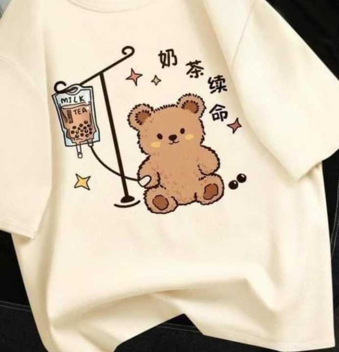 Aua n Co Cute Teady bear Printed T-Shirt For Men and Women , Unisex ...