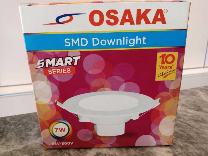 Osaka SMD Down Light (7W), Smart Series, 1year Warranty | Daraz.pk