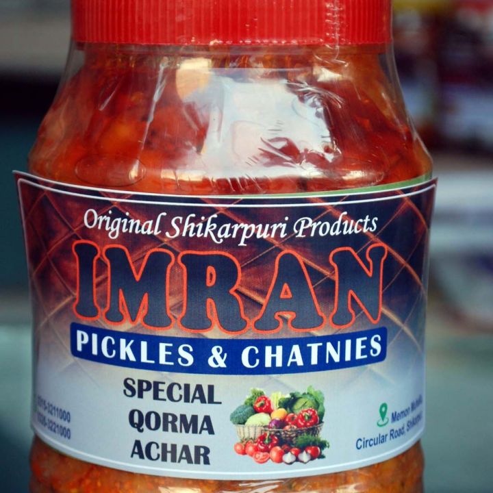 Crush Pickle 450 Grams Qorma Achar 450 Grams Imran Pickles And Chatni ...