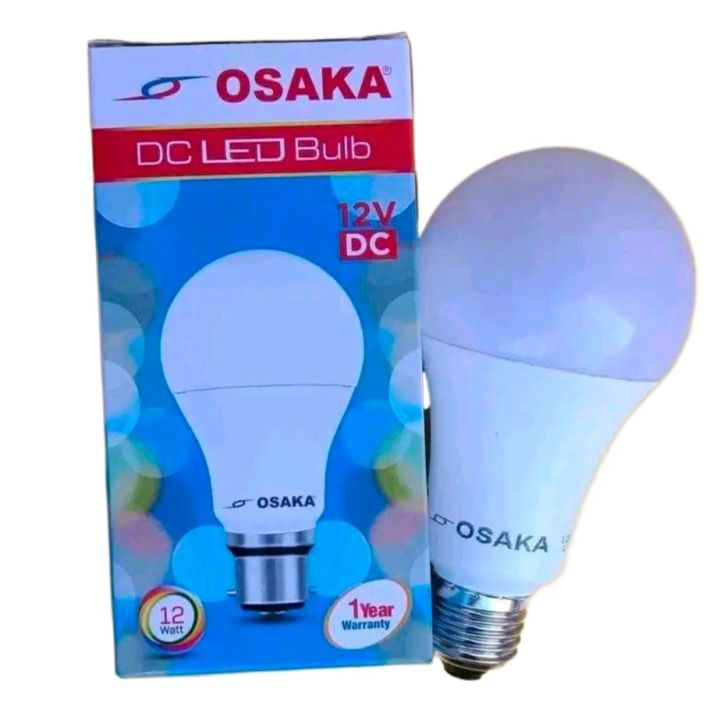 Osaka LED DC Bulb 12 volt 12 watt Solar blub | Daraz.pk