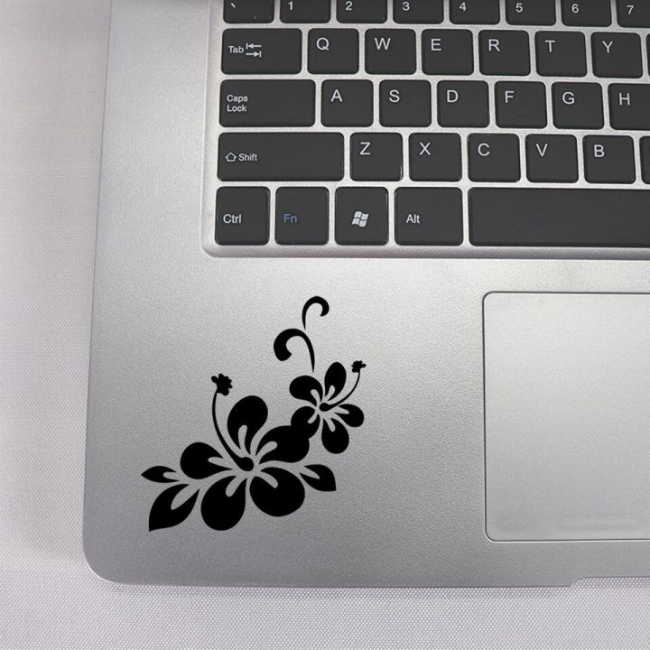 Al Ghani Enterprise 6 Inches Floral design Adhesive Laptop Wall Sticker ...