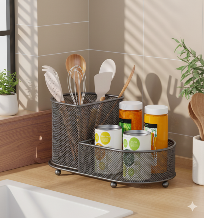 Kitchen Utensil and Spice Storage Rack | Daraz.pk