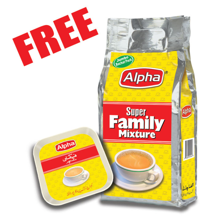 Alpha Super Family Mixture Tea 900gm With Free Tray | Daraz.pk