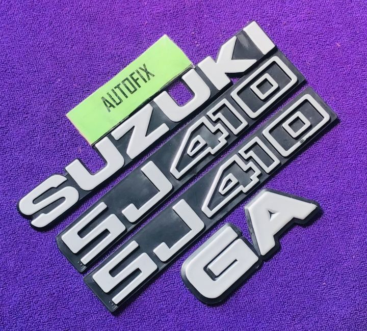 Suzuki Potohar plastic Emblems 04 pcs | Daraz.pk