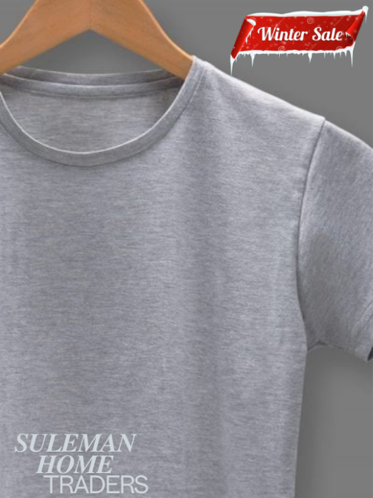 Men's Winter Thermal T-Shirt | Round Neck Inner Pullover | Cotton Lycra ...