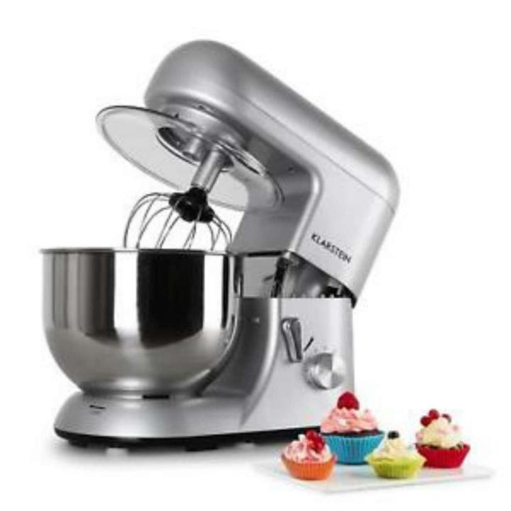 seco 1000W 5L Stainless Steel Bowl 6-speed Kitchen Food Stand Mixers ...