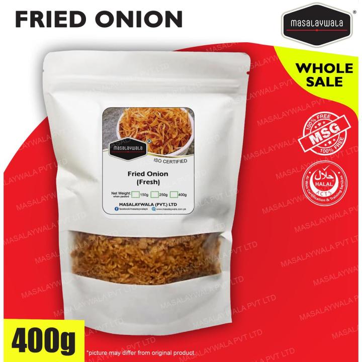Masalaywala - Fried Onion - Crispy Fresh 400g | Daraz.pk