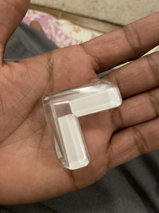 4 PCS L Shape Silicone Table Corner Protector for Kids Safety Table ...