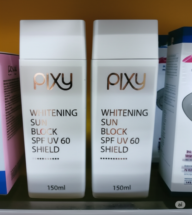 Pixy Whitening Sun Block SPF UV 60 Shield (150 ML) | Daraz.pk