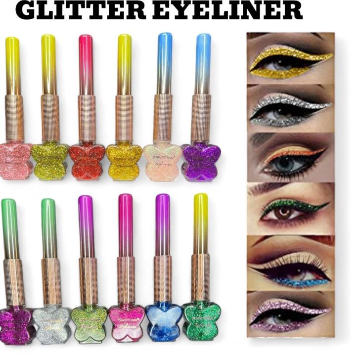 Glitter Eyeliner Metallic Waterproof Fantasy Makers Liquid Glitter Eye