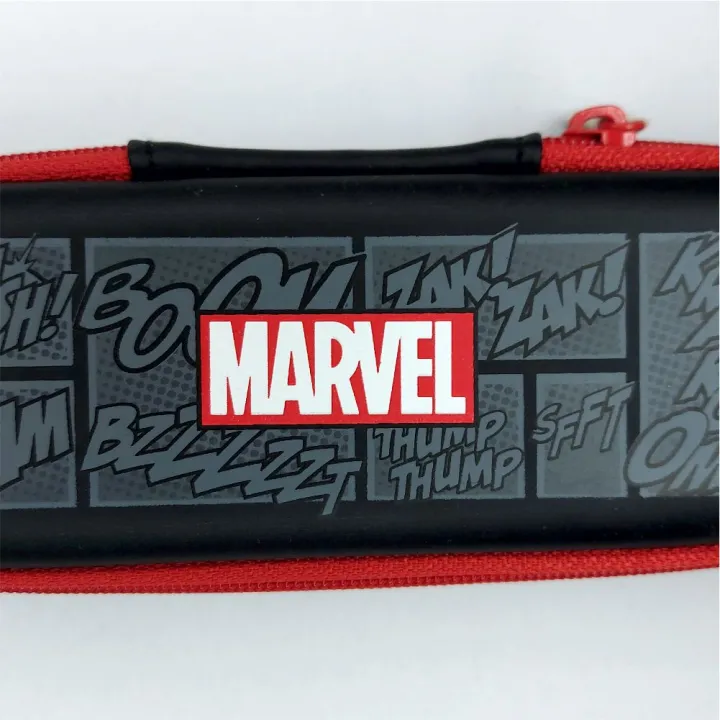 Marvel Studios (Black) Genuine pouch (New)– Comic-style design with ...