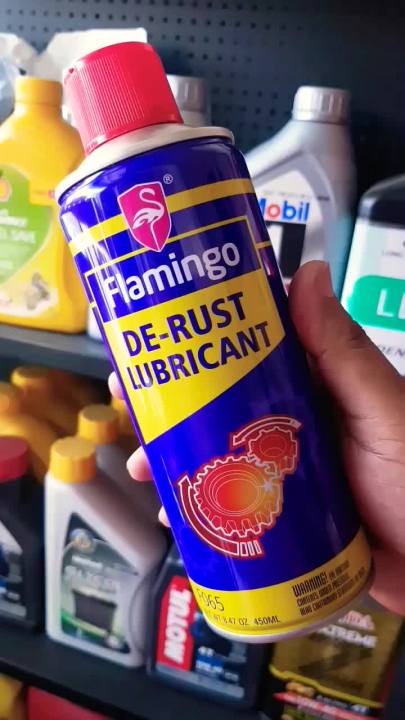 FLAMINGO ANTI DE-RUST SPRAY LUBRICANT FOR CAR AND HOUSE HOLD - (450ML ...