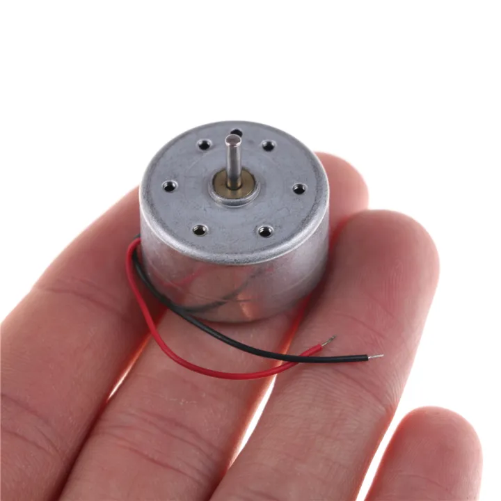 DC 1.5V 3V 5V 6V 6600RPM Micro RF-300C Solar Power Motor Small Round ...