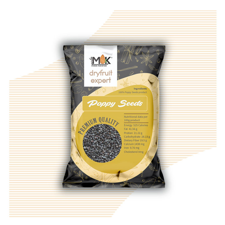 MAK FOODS POPPY SEEDS 110 gram (kashkhas) | Daraz.pk