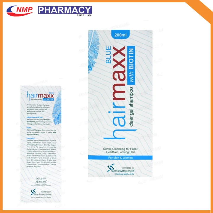 Hair Maxx Biotin Shampoo 200ml – Anti-Hair Fall & Hair Growth Formula ...