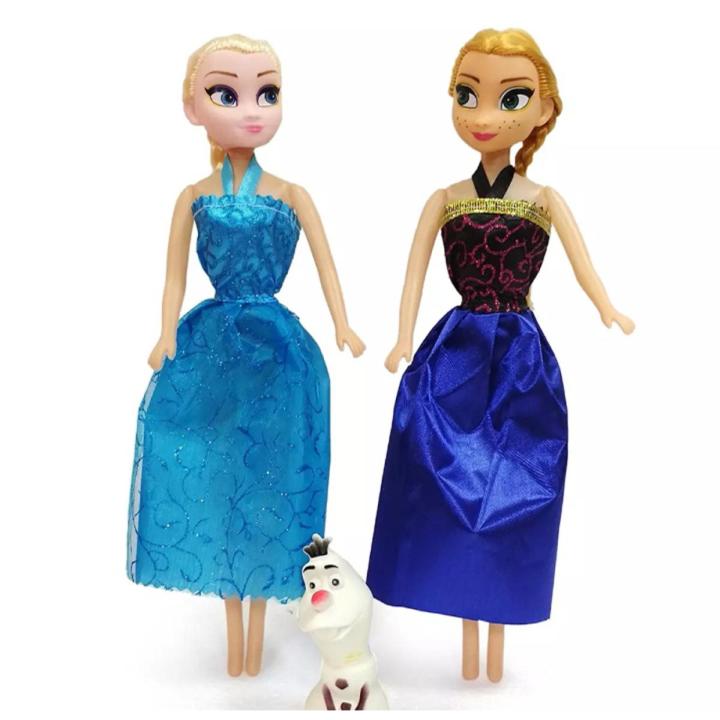 Frozen Elsa and Enna Doll (Plastic material) Box packed | Daraz.lk