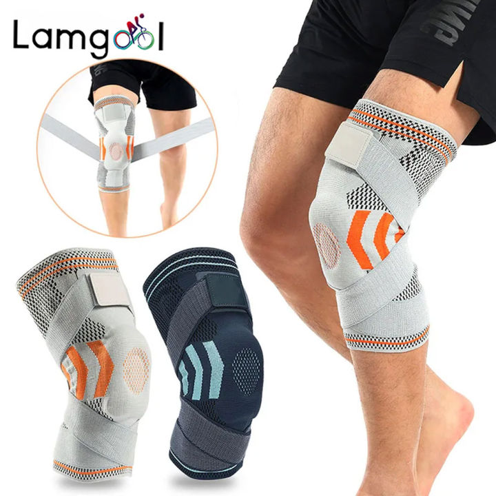 1Pcs Professional Knee Brace,Compression Knee Sleeve with Patella Gel ...