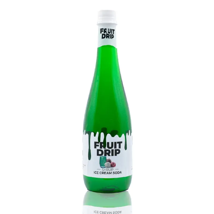 Fruit Drip Premium Ice Cream Soda Sharbat Flavoring Syrup - Creamy Soda ...