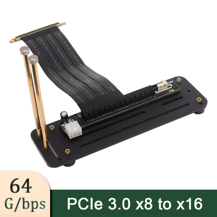 Rtx3060 Express X8 To X16 Mining Riser Extension Cable For 3060 Nvidia ...