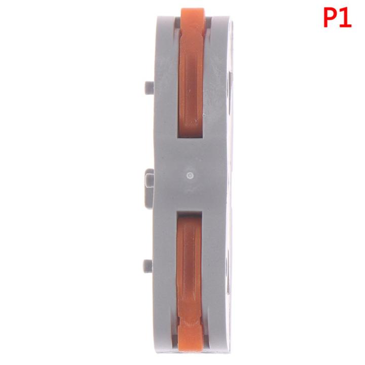 SPL-1 2 3 Way Reusable Spring Lever Terminal Block Electric Cable Wire ...