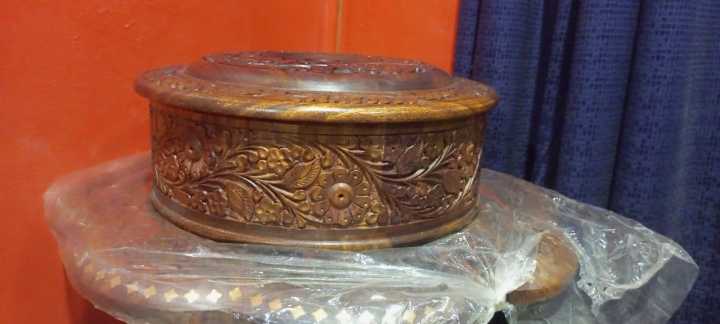 Hot Pot | Wooden Hot Pot | TRADITIONAL Hot Pot For Roti | Daraz.pk