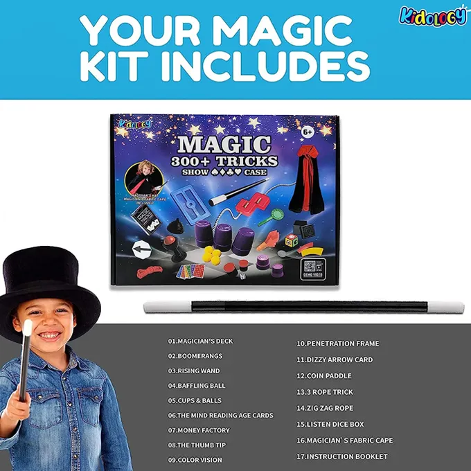 Harry Potter Wand That Shoots Fire Magician Costume Kids Magic Kit, 109 ...